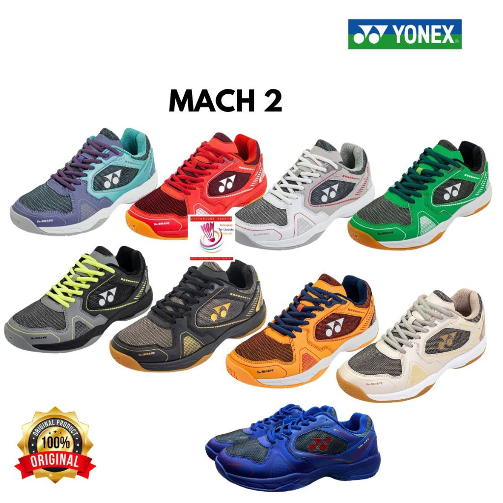 Yonex MACH 2 MACH II BADMINTON SHOES ORIGINAL | Shopee Malaysia