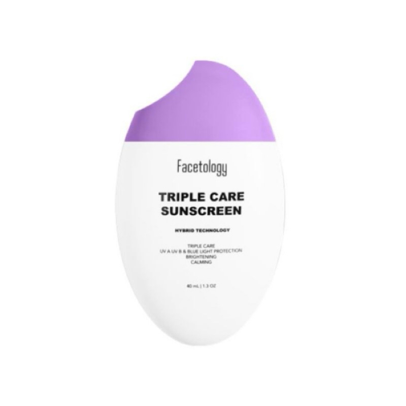 Facetology triple care sunscreen - 40ml | Shopee Malaysia