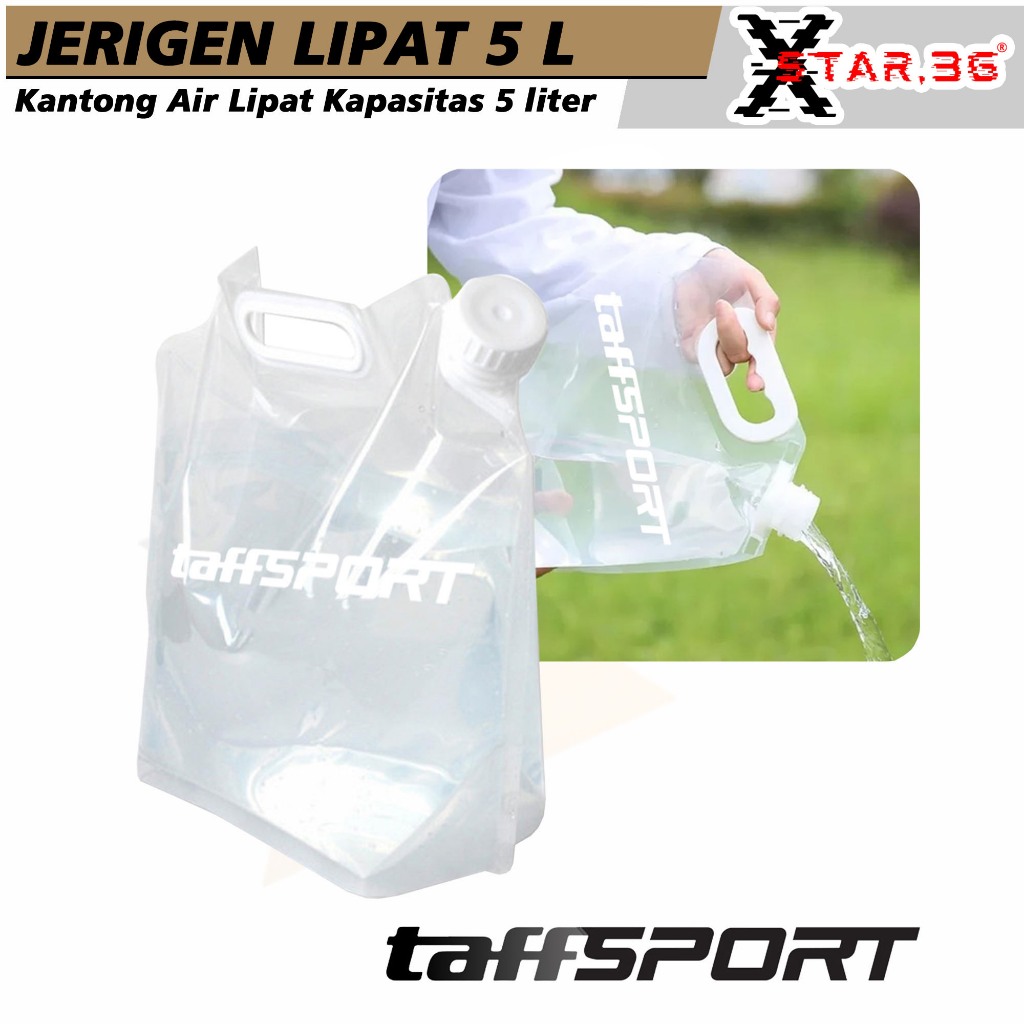 5l folding water jerry can, portable camping folding water bag, 5 liter ...