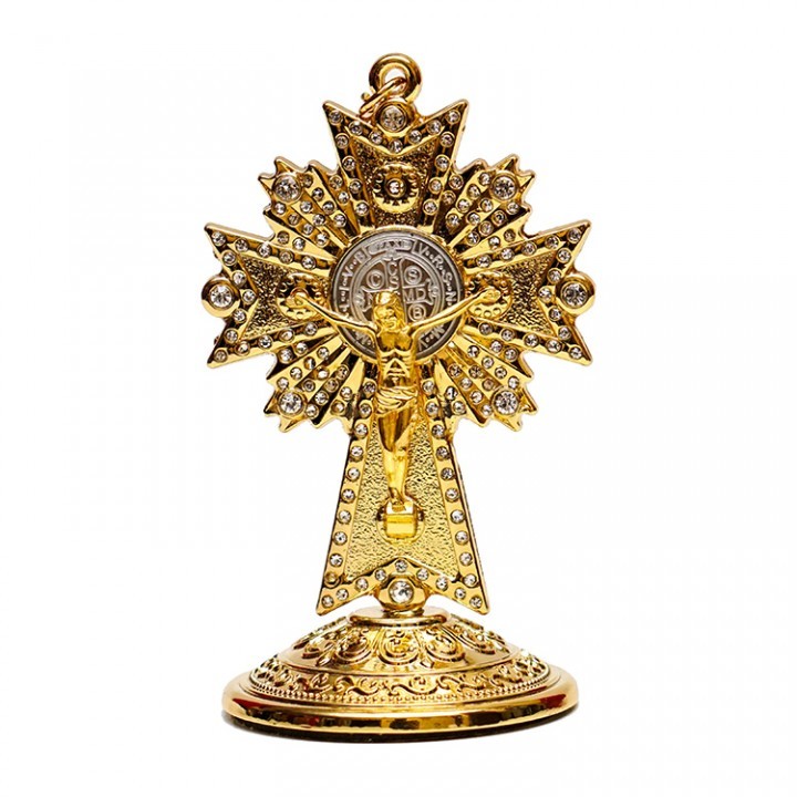 Mini cross Car dashboard cross Mini sitting cross Benedict cross ...