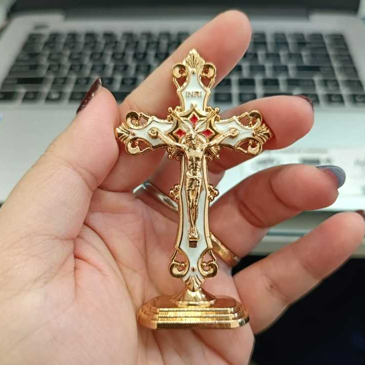 Mini cross Car dashboard cross Mini sitting cross Benedict cross ...