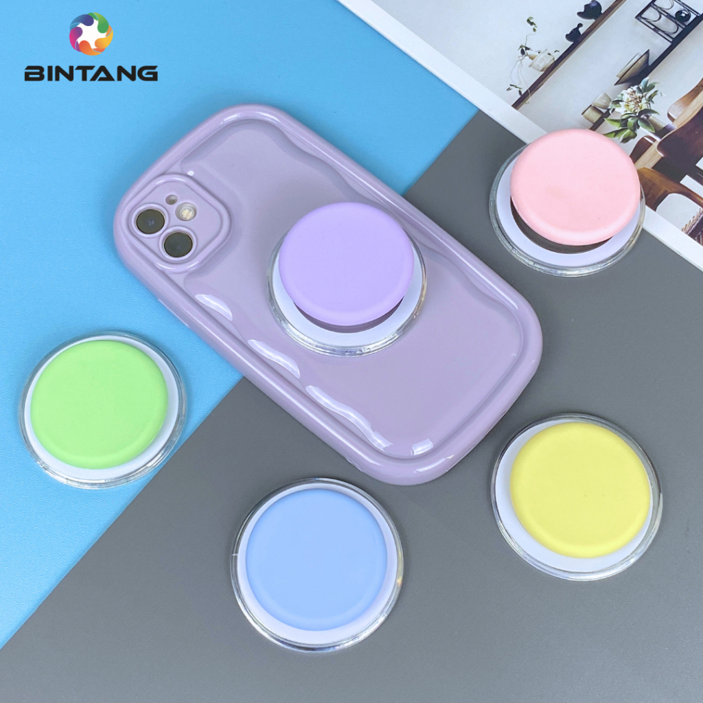 POP SOCKET MAGNET STAND STAR SILICONE MACARONE | Shopee Malaysia