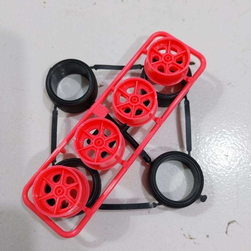 TAMIYA WHEEL SET TEAR DROP ORIGINAL / TAMIYA LARGE TIRES / JUNIOR ...