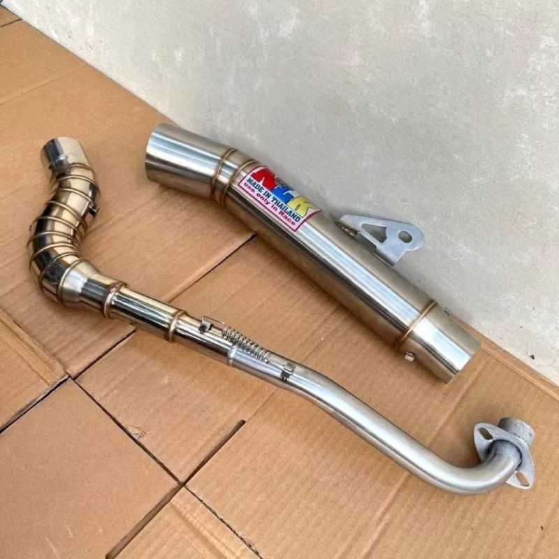 1set nlk Exhaust OPEN spec TUBE pipe wave 100 110 125 xrm fury smash ...