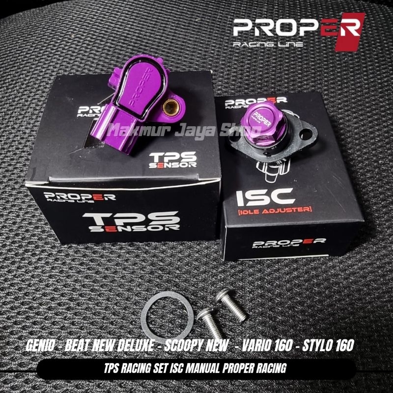 Proper RACING LINE PACKAGE UPGRADE SENSOR TPS RACING AND ISC MANUAL ...