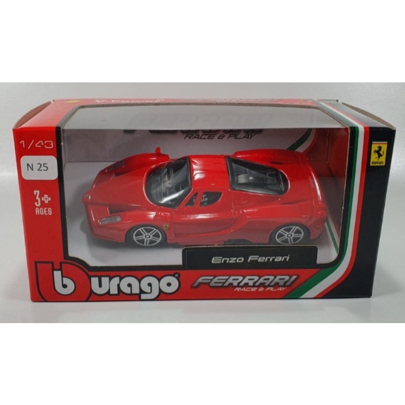 Diecast Shell V Power Ferrari Burago Collection Original - Enzo Ferrari ...