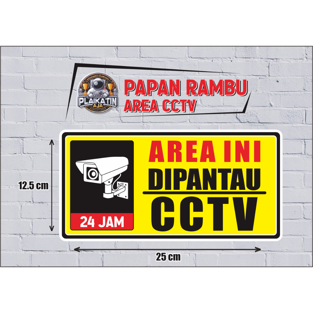 Cctv AREA RAMBU BOARD | Shopee Malaysia