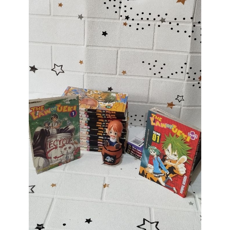 The Law Of Ueki Comics 1-16 & The Law Of Ueki Plus 1-5 3rd set | Shopee ...