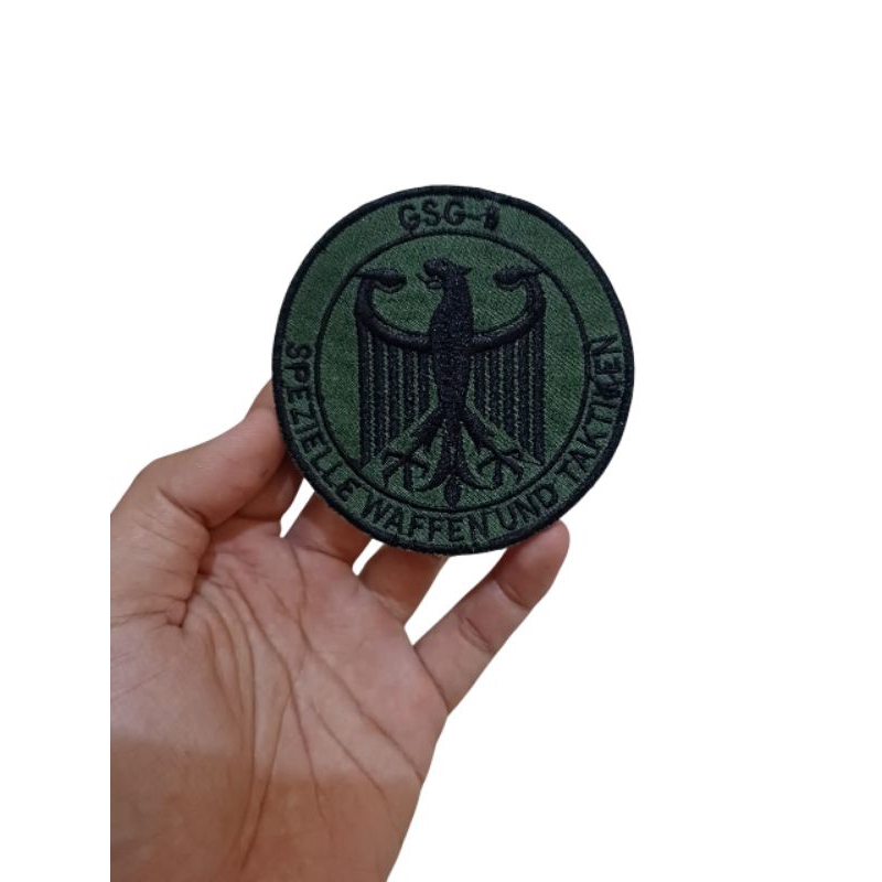 Gsg-9 Police Germany Reproductive Embroidery Patch German Police Special Forces | Shopee Malaysia