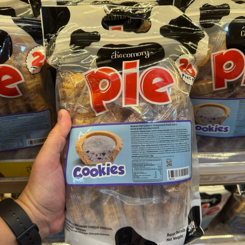 Pie Chocomory Cookies Pie Biscuit Cookies Flavor 500 grams (content 20 ...