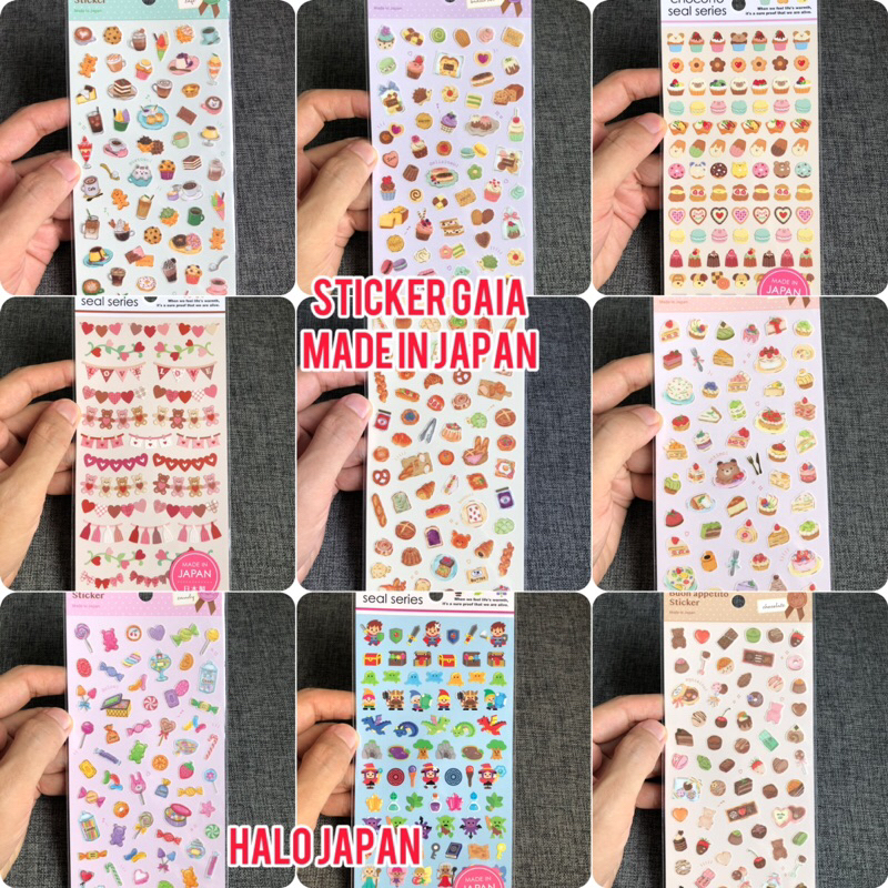 Gaia stickers made in japan | Shopee Malaysia