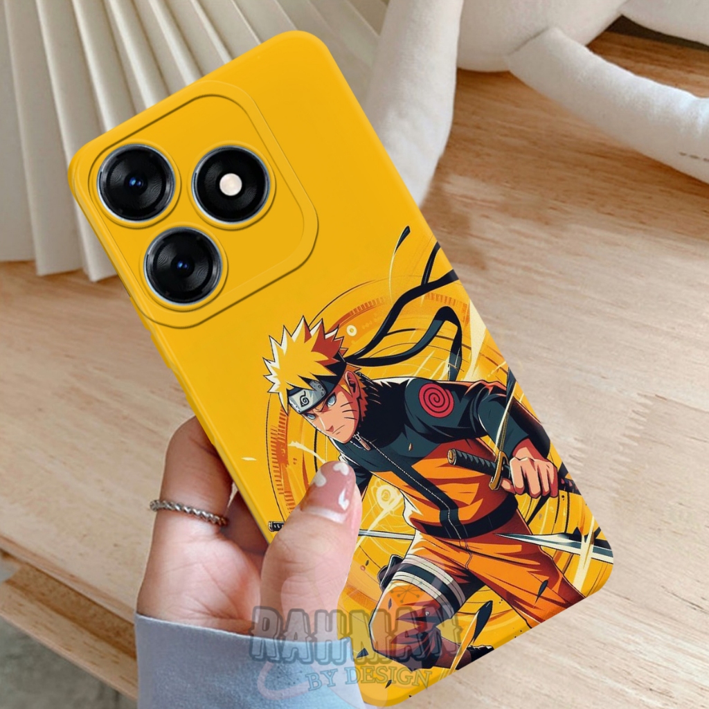 Hp Tecno Spark 10 Softcase Spark 10c Flexible Rubber Material Cool Motif Flexible