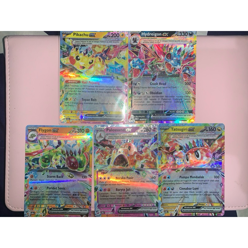Pokemon CARD ORI OFFICIAL TERAPAGOS TATSUN GALVANTULA FLYGON PALLOSAN ...