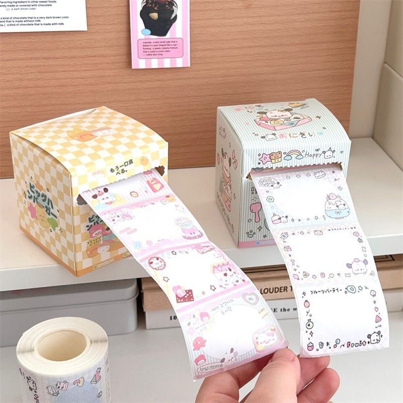 Pull Out Sticker Sticky Notes Memo Box Cute KS0 | Shopee Malaysia