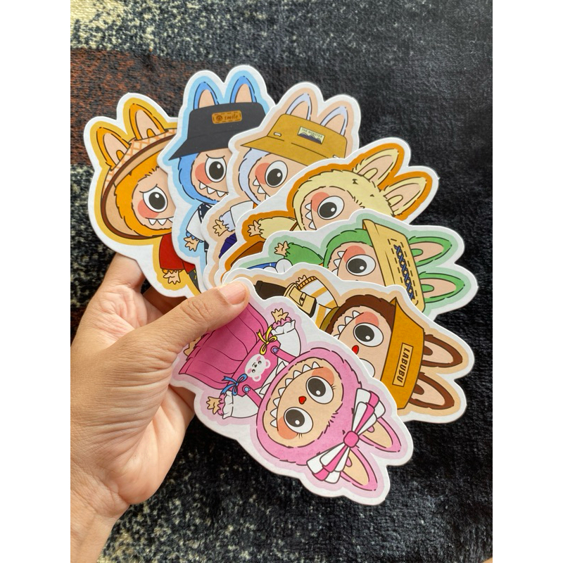 (5Pcs) Jumbo Medium Eid Envelopes 3d Thick Labubu Kuromi Sanrio ...