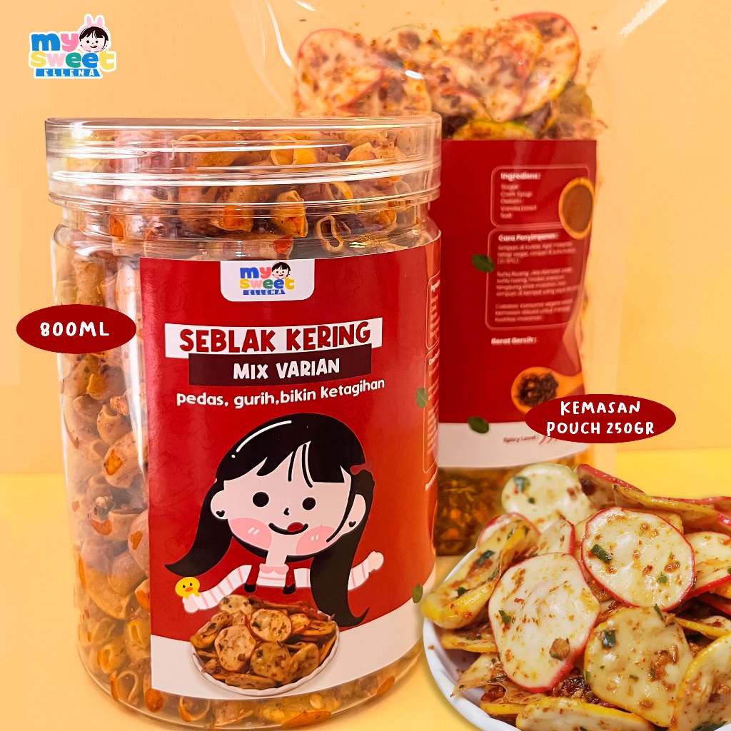 Seblak Kering Mix Orange Leaf Variant - Spicy and Savory Makes ...