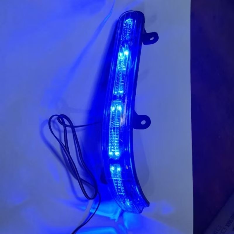 2 light model rear view mirror (yellow and blue) All new avanza 2012 ...