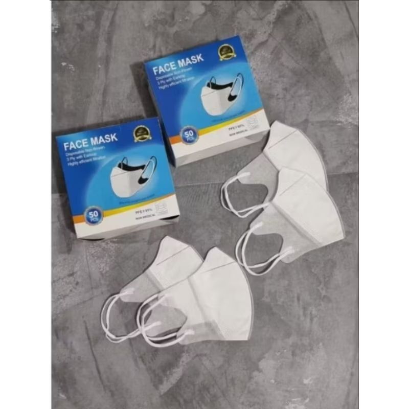 Duckbill Disposable Medical Face Mask 3 ply | Shopee Malaysia