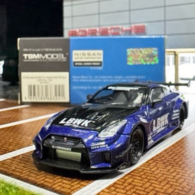 Mini GT 299 - LB-Silhouette WORKS GT NISSAN 35GT-RR Ver.2 LBWK Blue ...