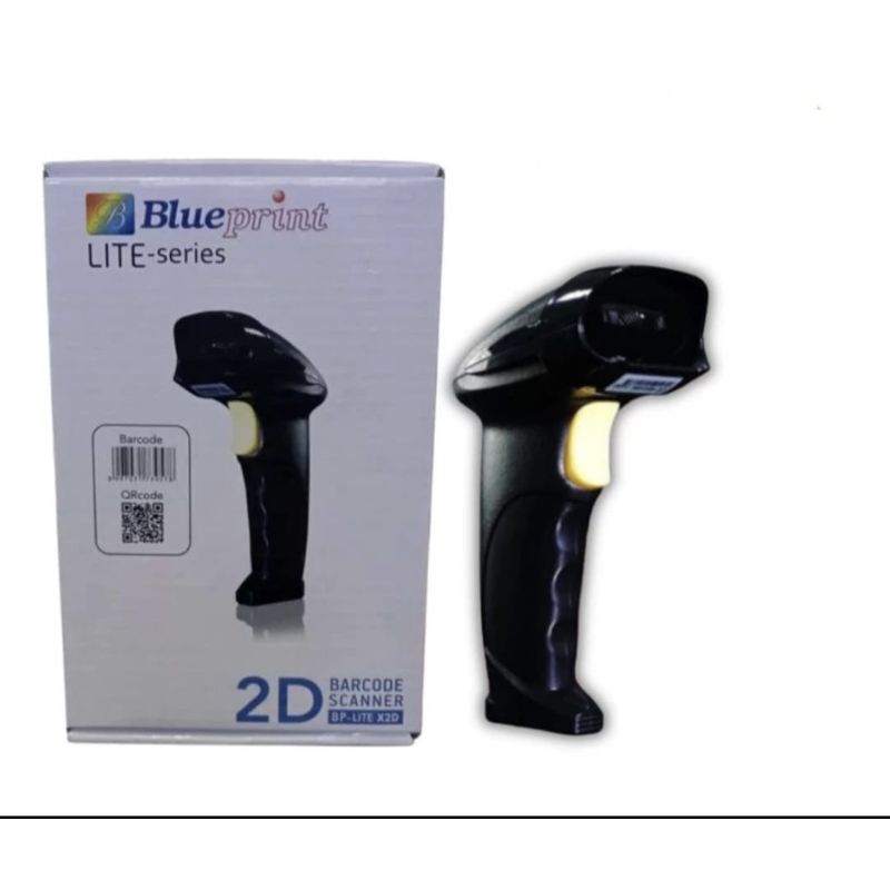 Laser BARCODE SCANNER BLUEPRINT BP-LITE X2D BARCODE & QR CODE | Shopee ...