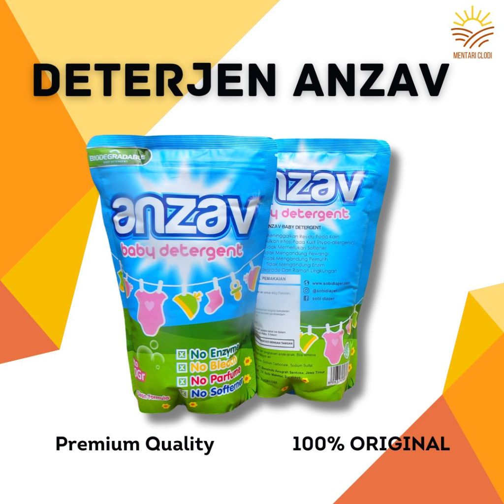 Anzav Detergent Clodi Baby Clothes Detergent Washing Soap Cloth Diapers ...