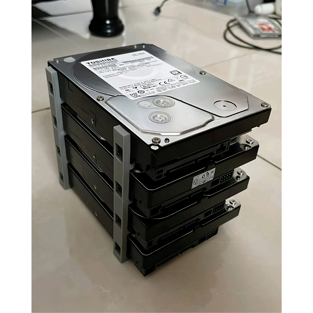3.5 inch 4-tier hard disk rack | 4-tier 3.5 inch hdd rack | 3.5 inch 4 ...