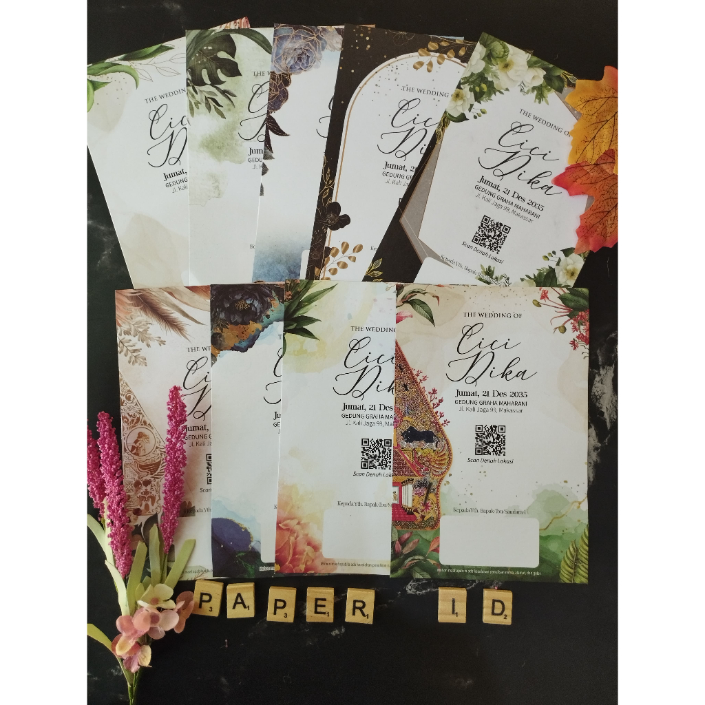 Optima Lite Invitation Blank Catalog (01L - 09L) | Shopee Malaysia