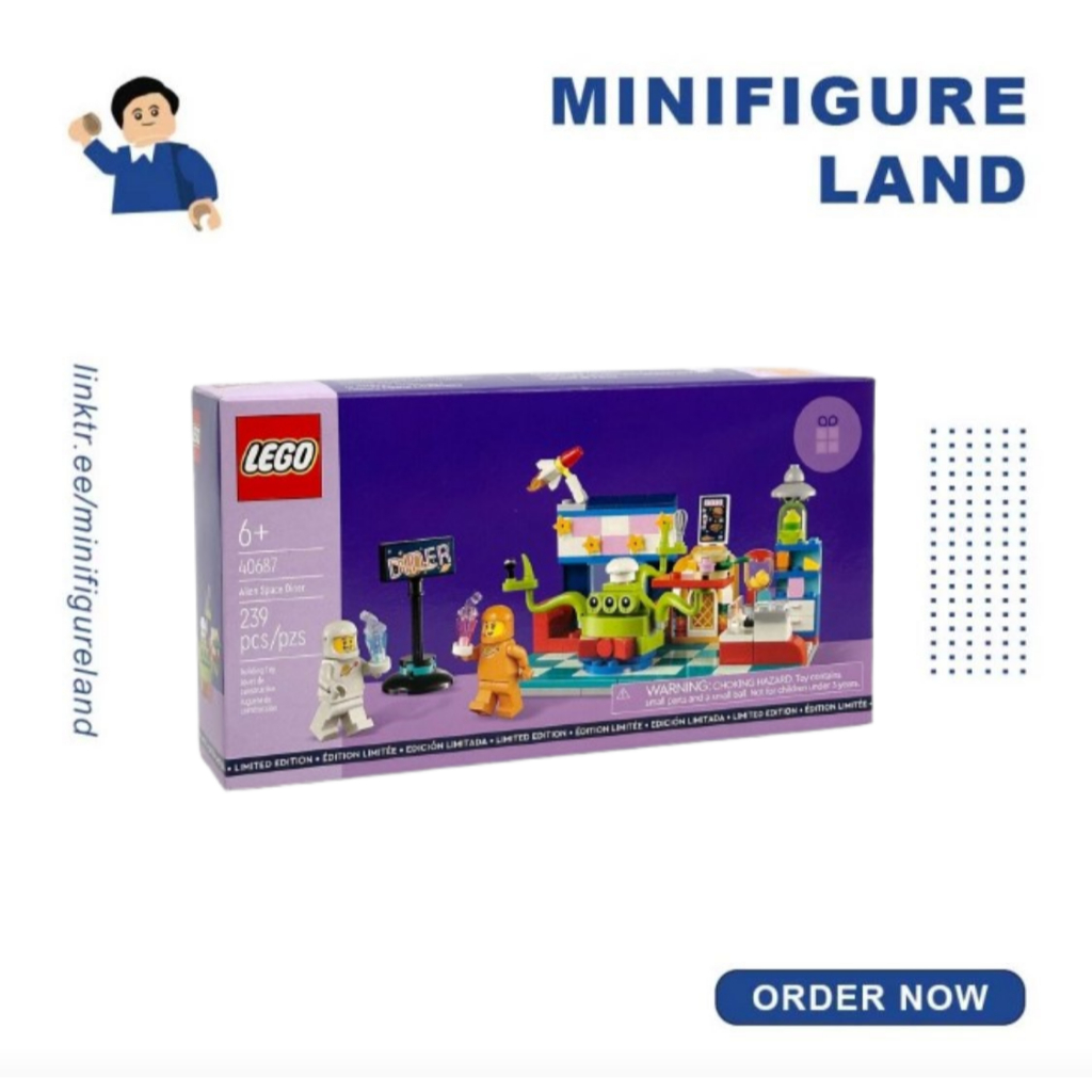 Ego Set 40687 Alien Space Diner- Limited Edition ORIGINAL | Shopee Malaysia