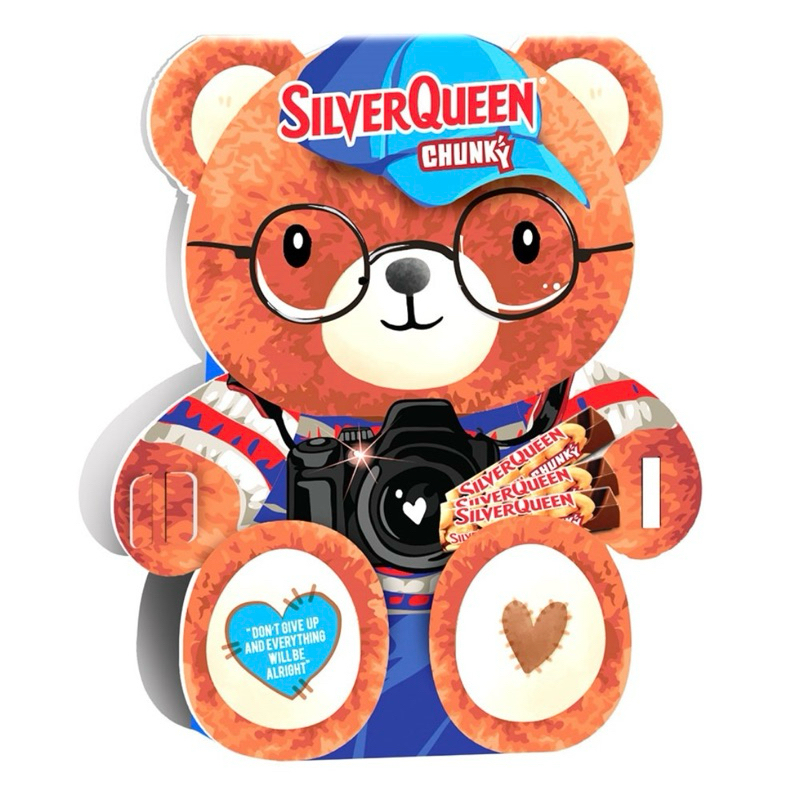 SILVERQUEEN CHOCOLATE VALENTINE BEAR CHOCOLATE EDITION | Shopee Malaysia