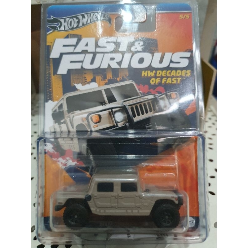 Hot Wheels Fast & Furious HW Decades Of Fast HUMMER H1 | Shopee Malaysia