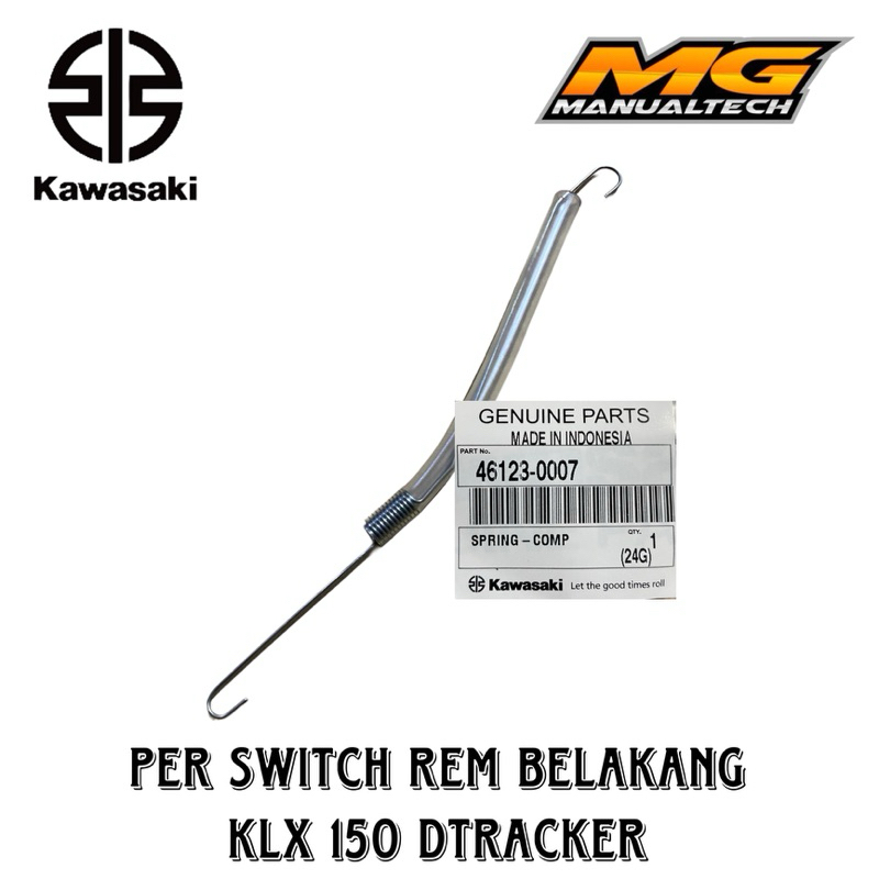 Klx 150 DTRACKER Original Kawasaki Rear Brake Switch Spring | Shopee ...