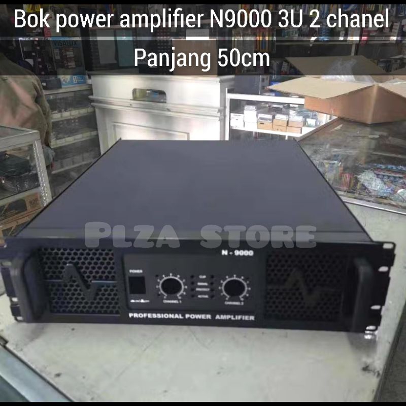 CHANEL N9000 3U 2 channel power amplifier box 50cm long, thick plate | Shopee Malaysia