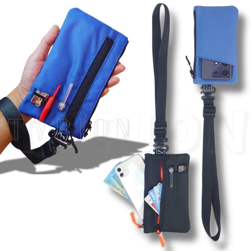 TYRION - ZIP CLUTCH - Hanging wallet - Cell Phone wallet - Men's and ...