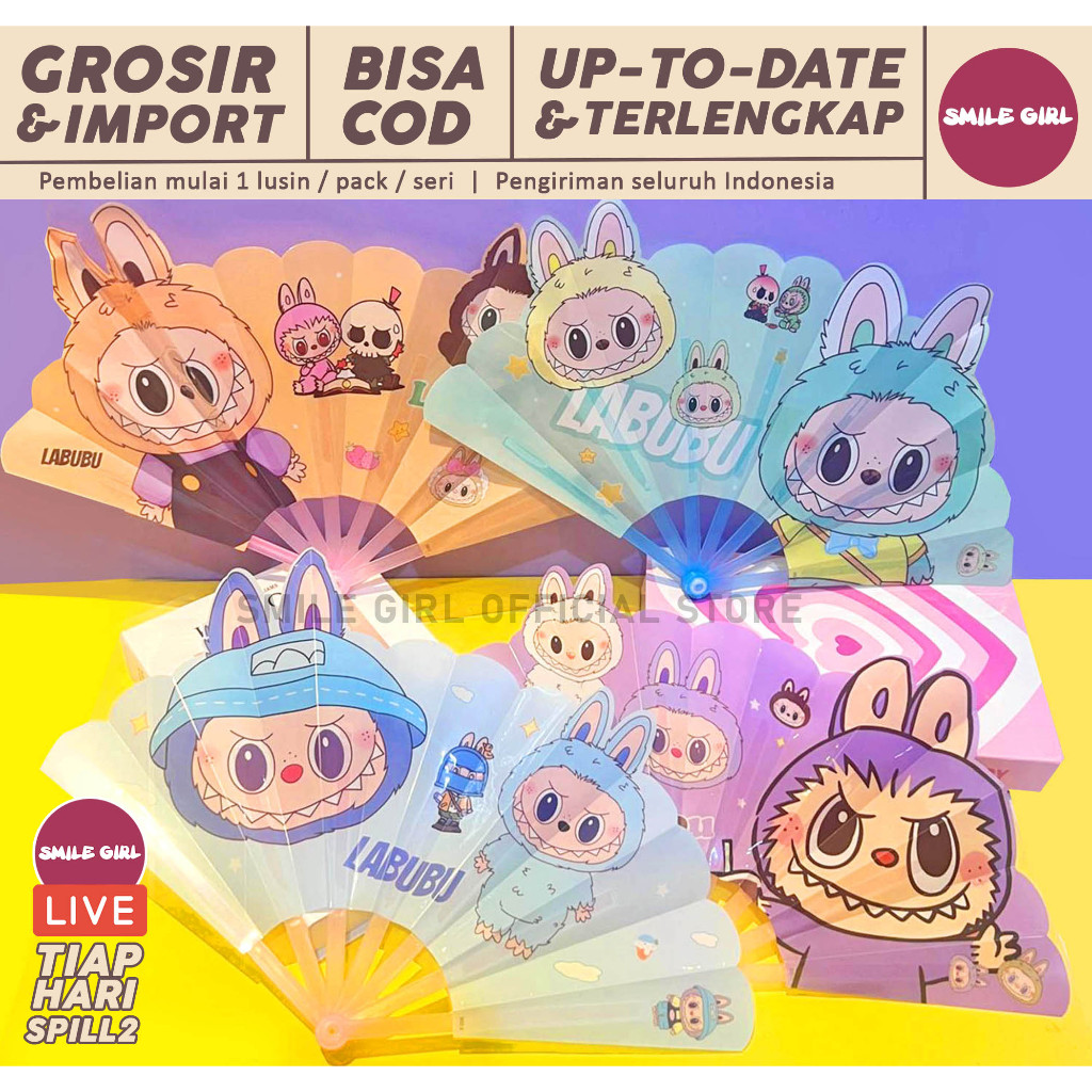 Sg | Wholesale CENTER | 50-150 PCS - Labubu Viral Character Cutout ...