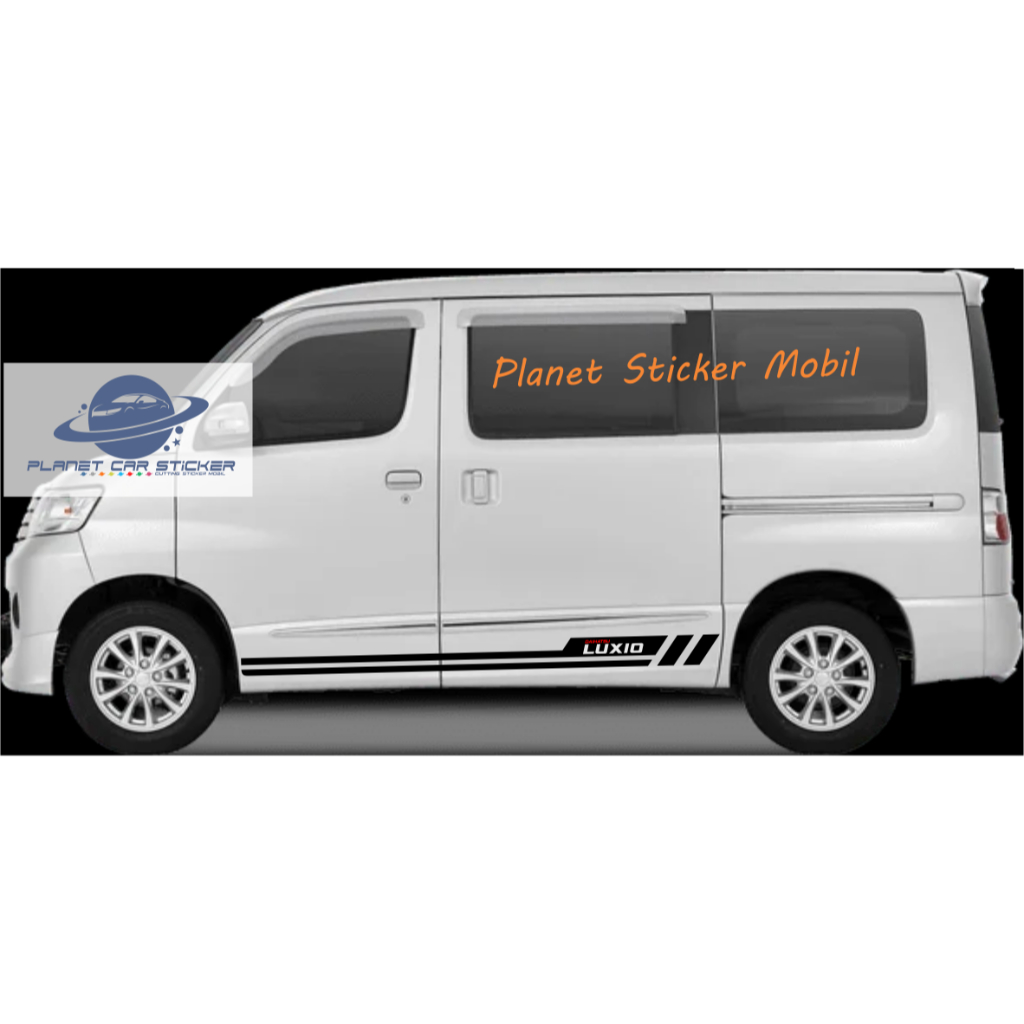 Luxio sticker, daihatsu luxio sticker, simple list of daihatsu luxio ...