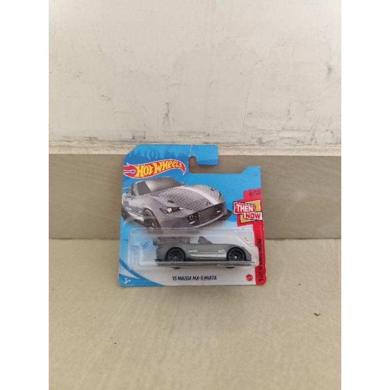 Gtc67 - Hot Wheels Regular Short Card BUBBLE BROKEN 15 Mazda MX-5 Miata ...