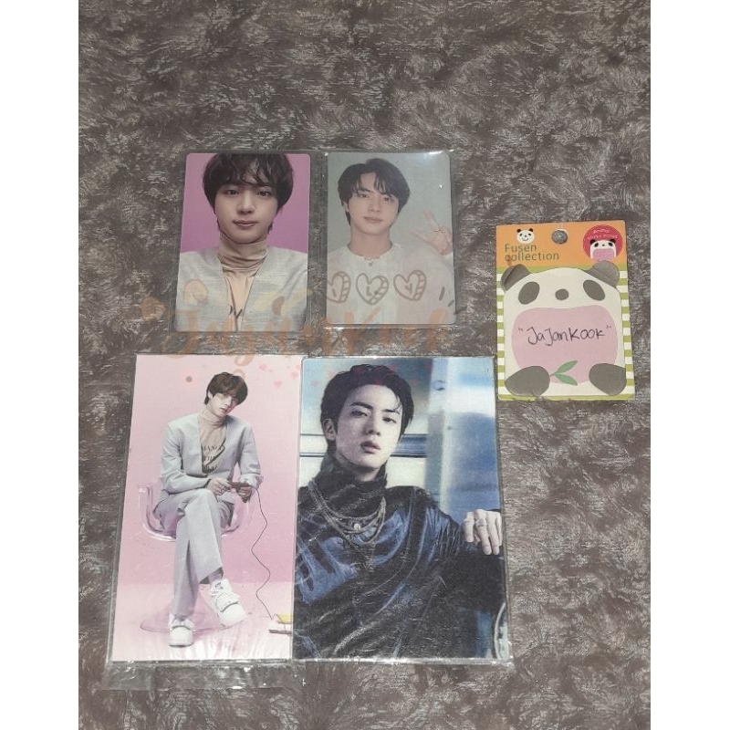PHOTOCARD OFFICIAL PROOF COLLECTOR SET JIN KIM SEOKJIN BTS | Shopee ...