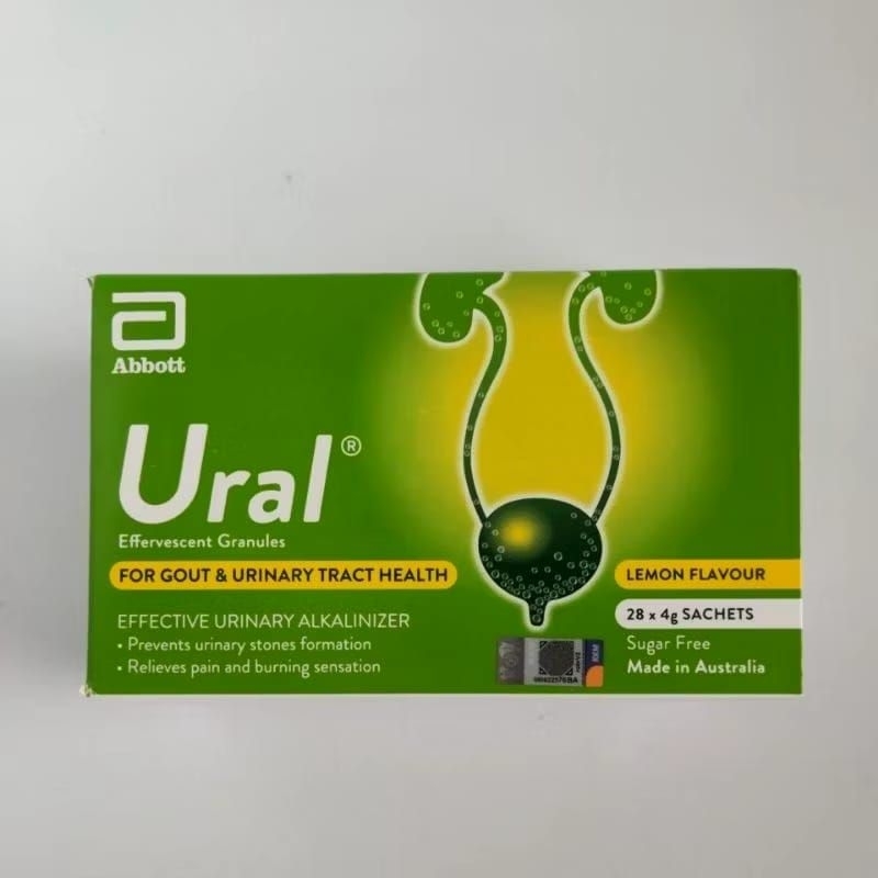 Ural Effervescent Granules Abbott / BAK Launcher (Lemon Flavor ...