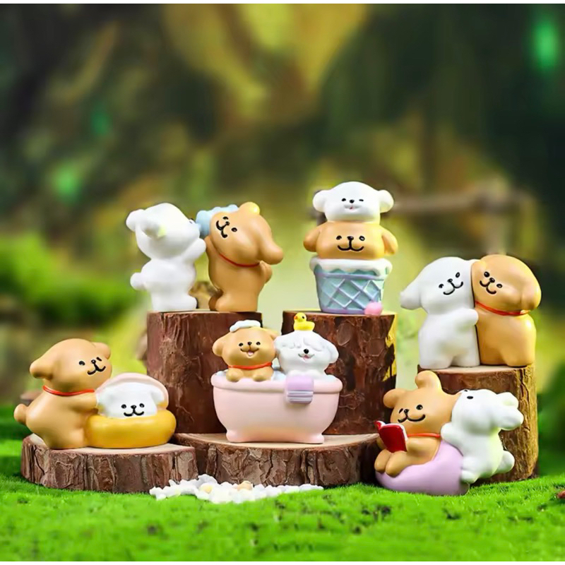 Maltese blind box maltese figure maltese puppy dog oh some miniso kkv ...