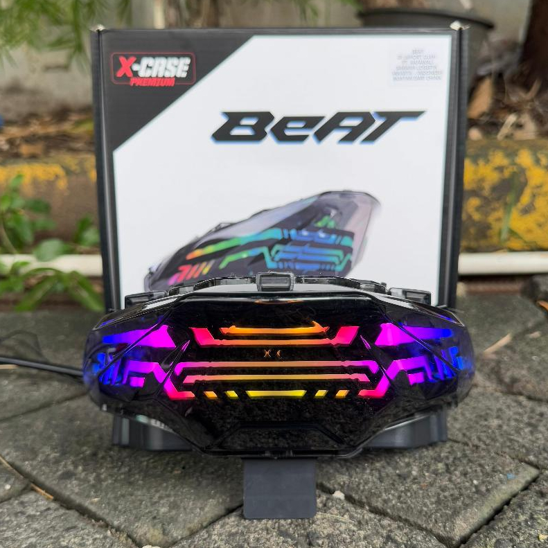 Stop Lamp ALL BEAT NEW DELUXE BEAT CBS BEAT STREET Lazy RGB+APP Running ...