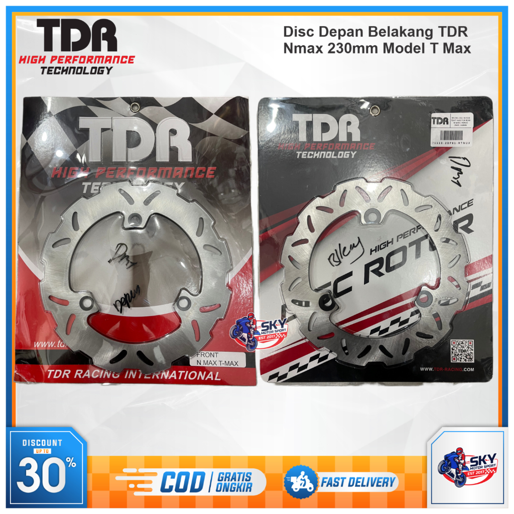 New Nmax 230 mm TDR Disc Brake Disc Brake Front Rear Model Tmax ...