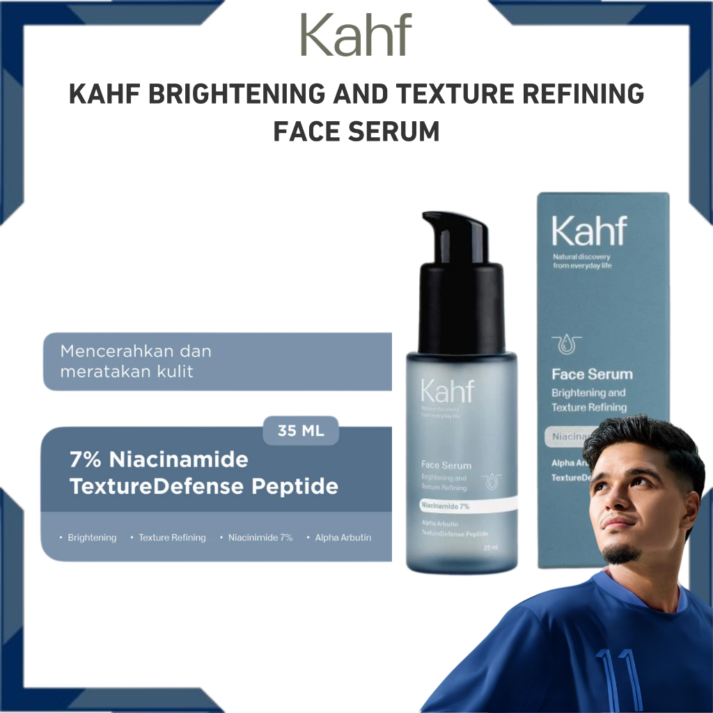 Kahf Brightening and Texture Refining Face Serum 35 ml - Men's Serum ...