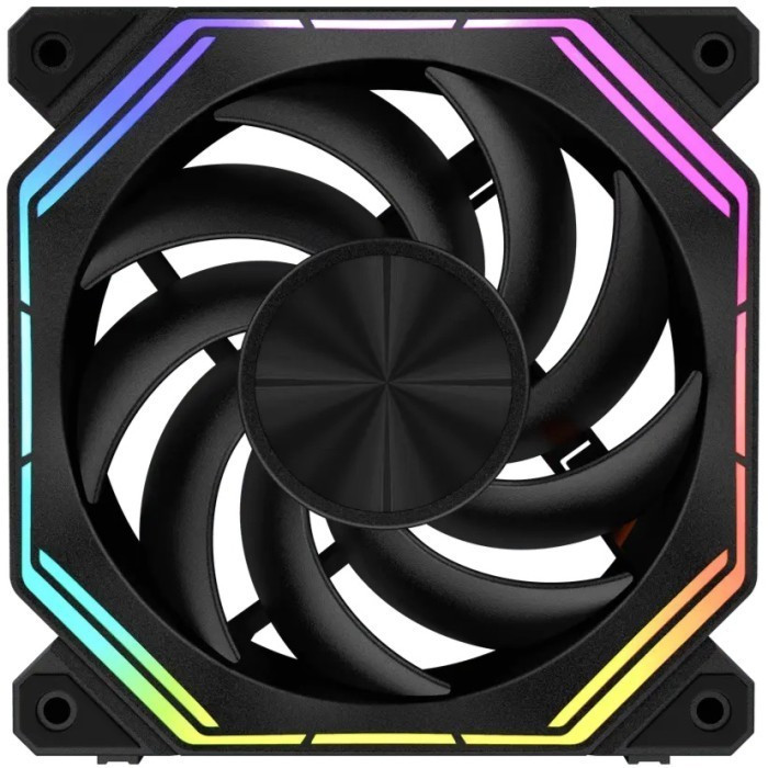 Darkflash INFINITY 34 REVERSE ARGB BLACK SINGLE FAN PACK 120MM CASE FAN ...