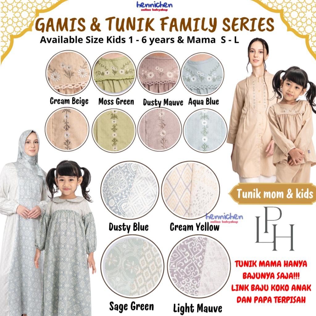 Palmerhaus 1-6 Years Tunic Gamis Zahra Yarra Alya Ziya Children & Mama ...