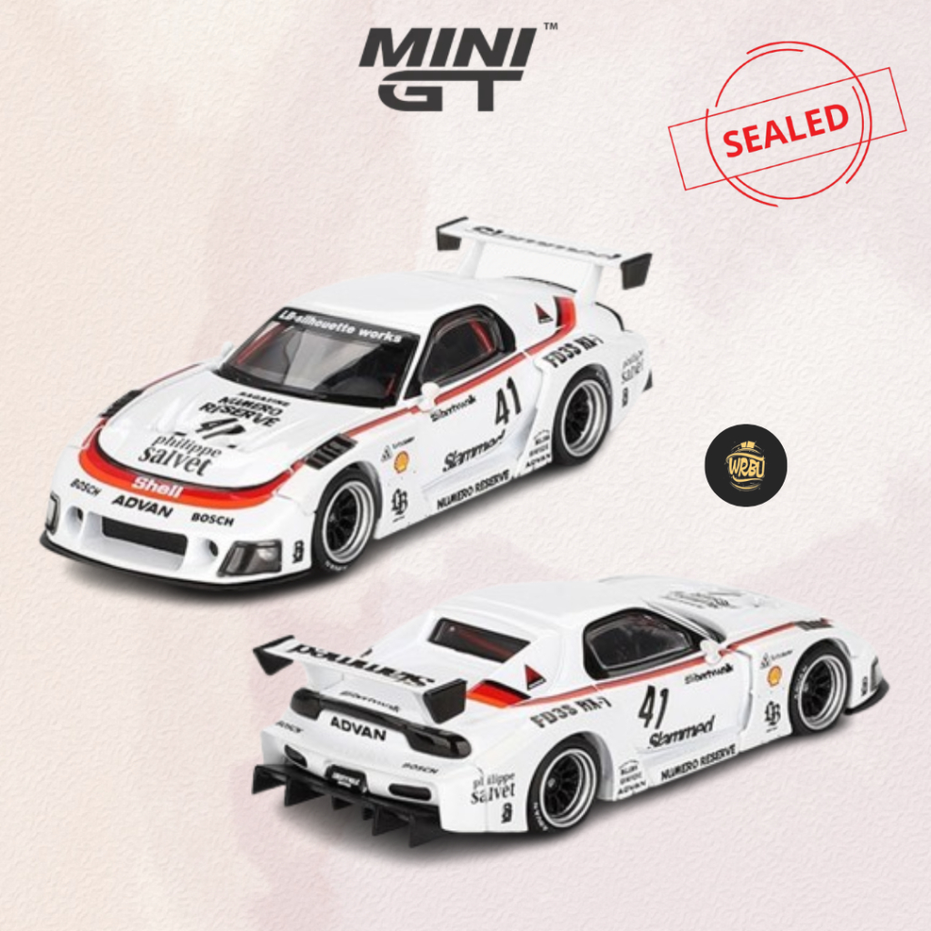 Mini GT Mazda RX7 LB-Super Silhouette LBWK 41 Numero Reserve Sealed ...