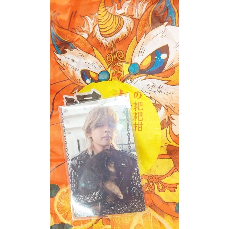 V BTS "LAYOVER ALBUM OFFICIAL PHOTOCARD HOLOGRAM POB WEVERSVE SHOP ...