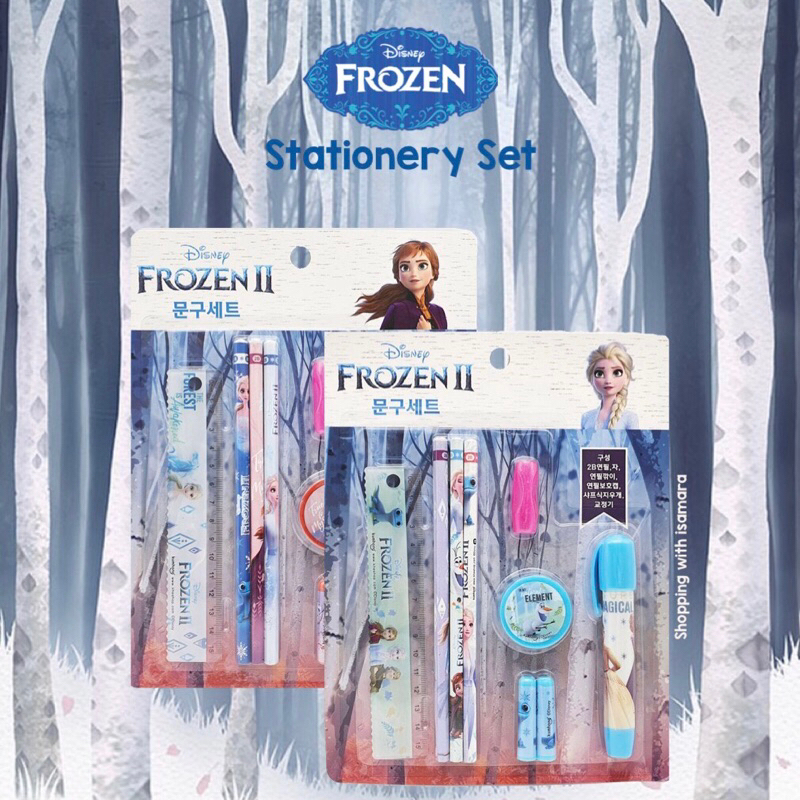 Disney Frozen Stationery Set / Elsa & Anna Stationery (Pencil, Ruler ...