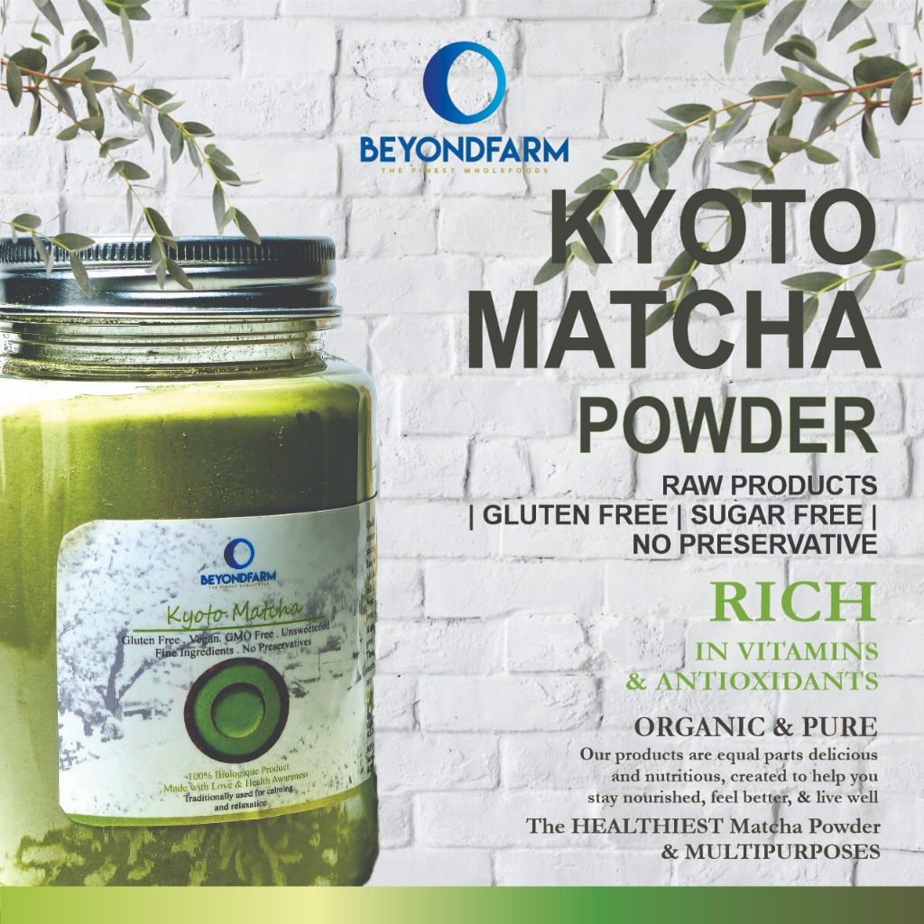 Beyondfarm Kyoto Matcha Tea Powder Import Japan/Teh Matcha Powder ...
