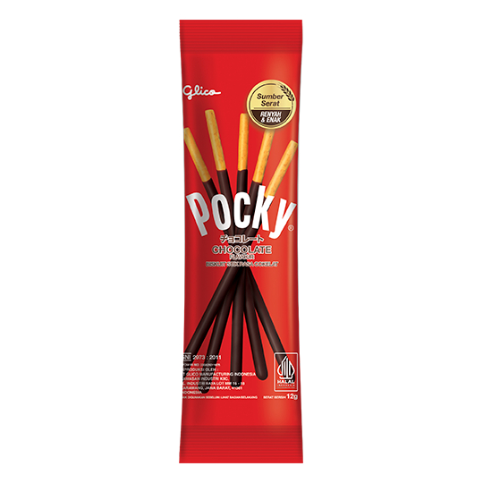 Glico POCKY SINGLE SACHET 12 GRAM CHOCOLATE STRAWBERRY CHOCOLATE Snacks ...