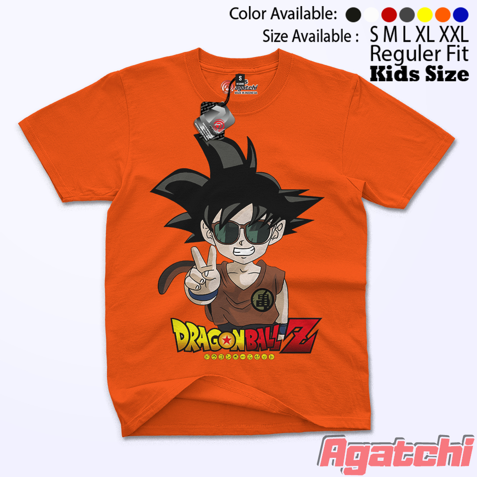 Boys' Agatchi Top T-Shirt with Dragon Ball Z V3 Motif - Dragon Ball ...